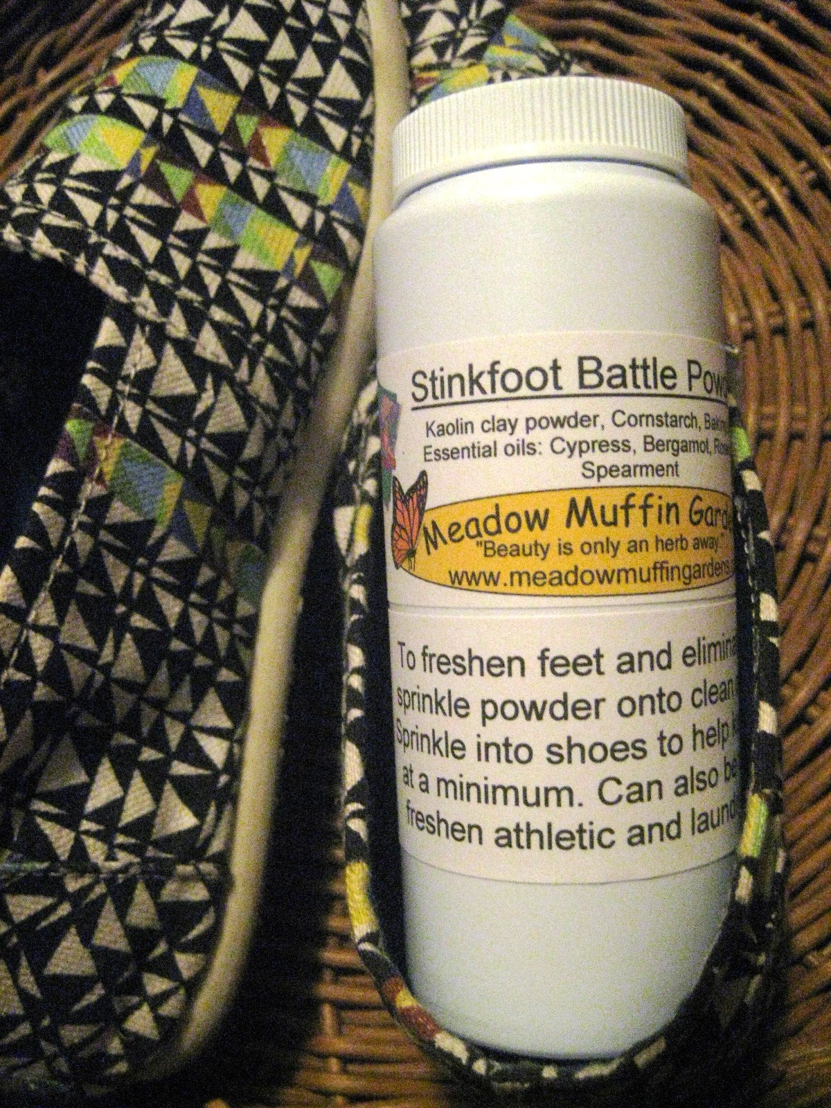 Foot Odor Powder, Stinkfoot Foot Powder, Smelly Shoes | Meadow Muffin ...