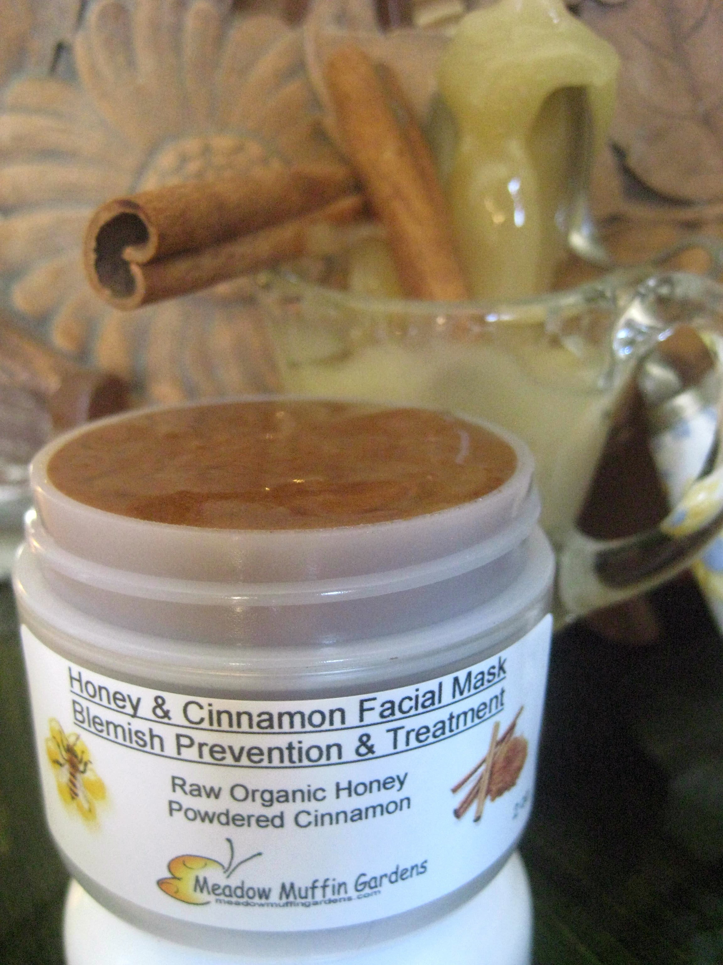 Cinnamon Honey Face Mask for Blemishes, Problem Skin, Raw Honey, Ceylon ...